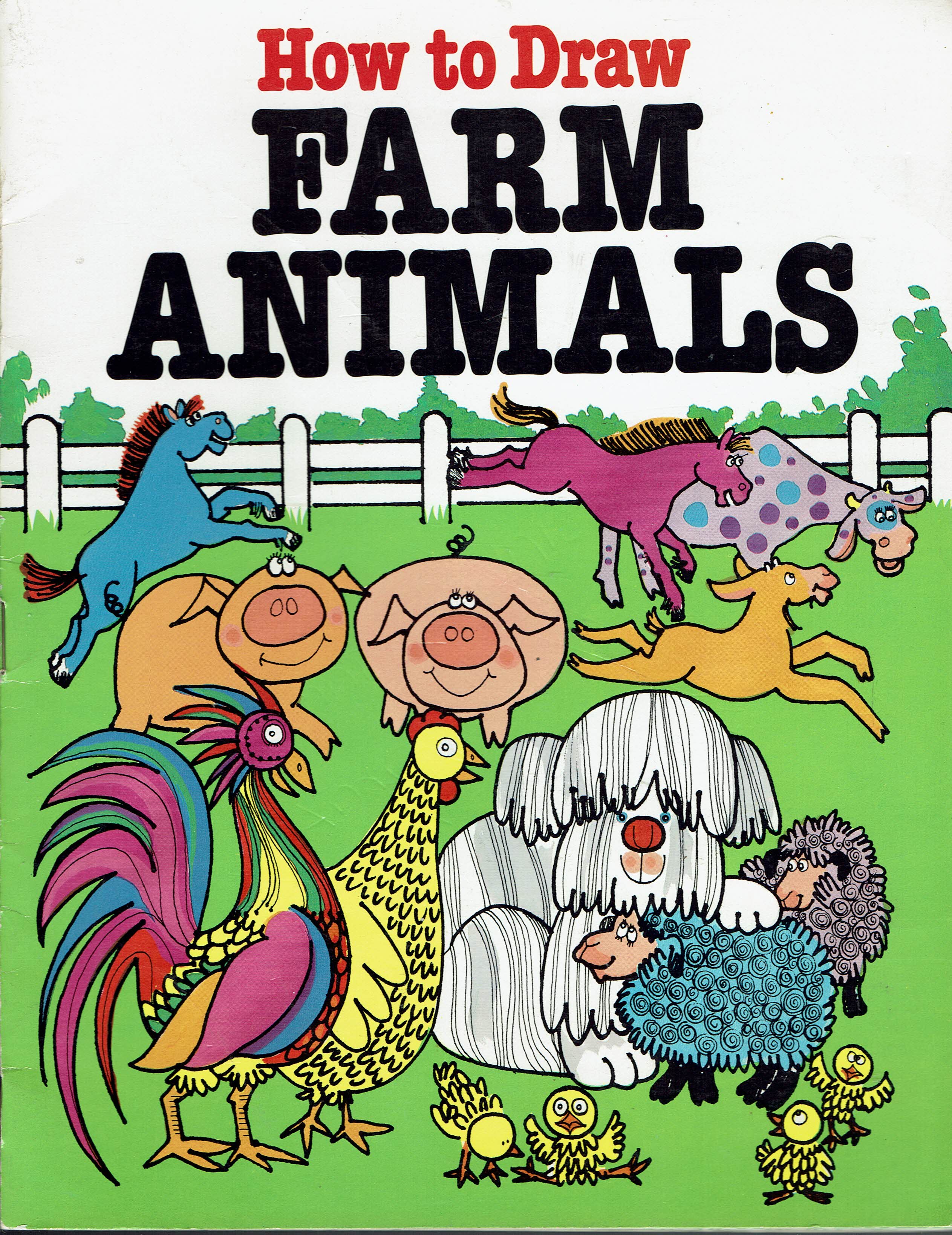 How to Draw Farm Animals