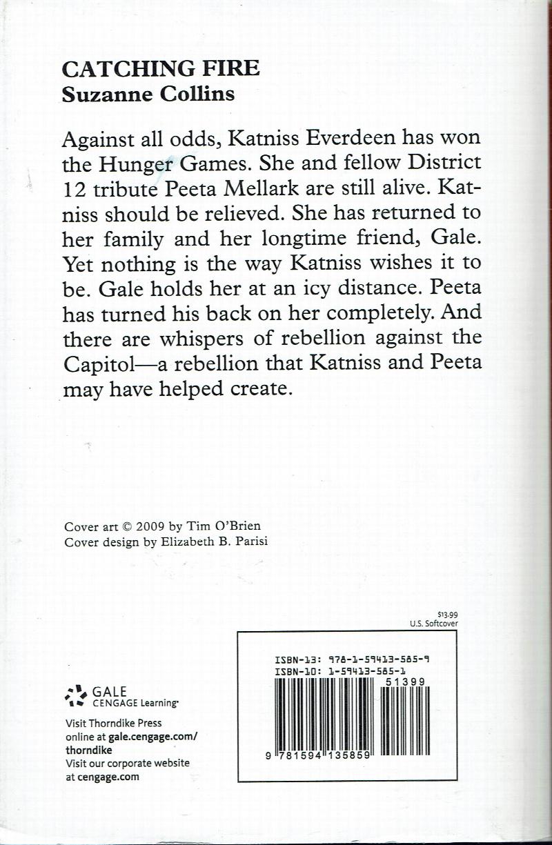 Catching Fire Isbn