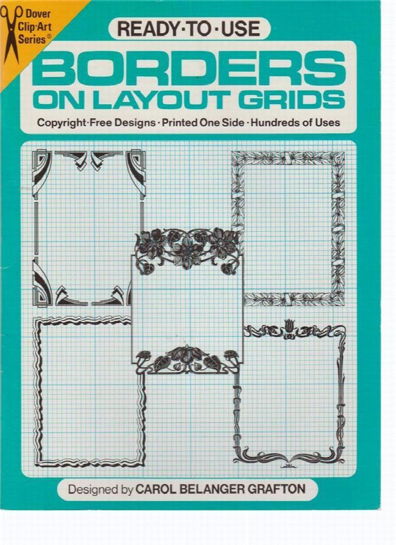 Ready to Use Borders on Layout Grids (Dover Clip Art Ready-to-Use)
