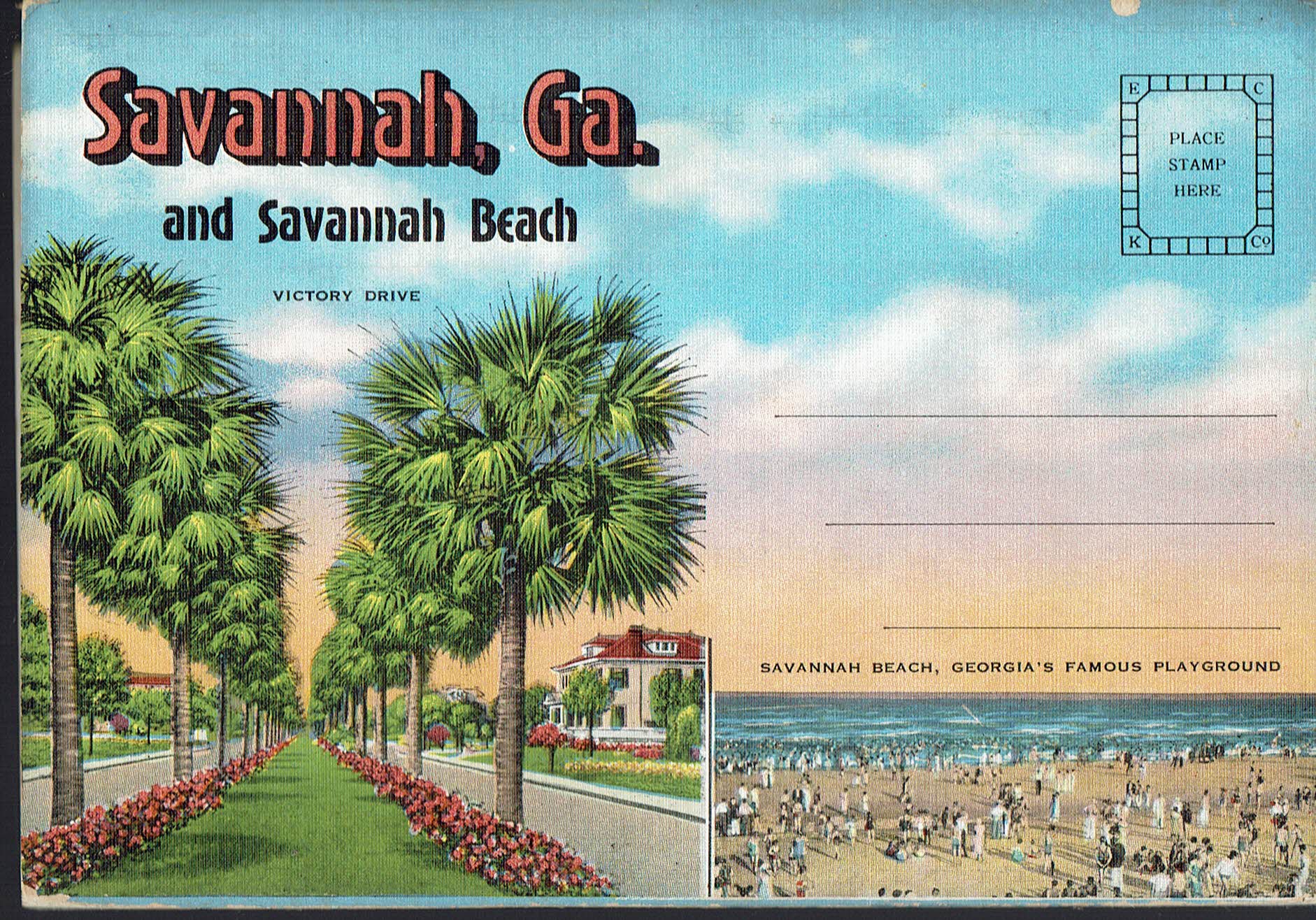 Vintage Georgia Postcards